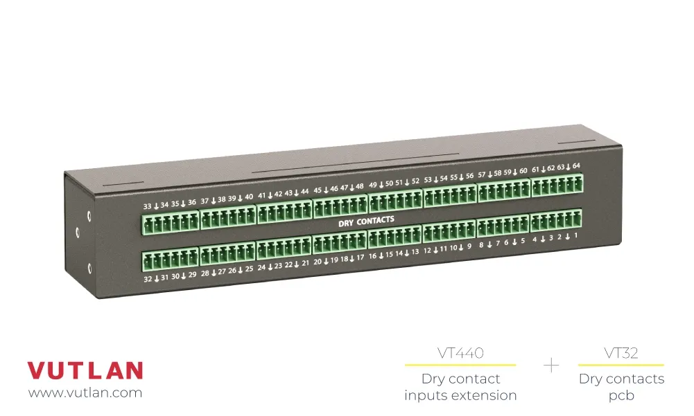 Dry contacts extension board