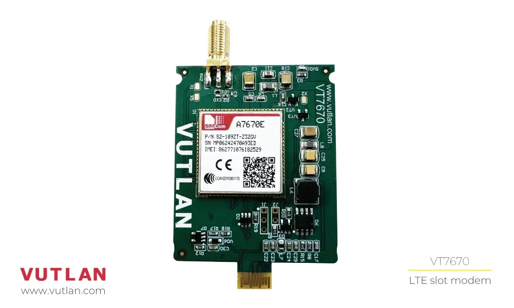 VT7670 | Ultra-light 4G modem