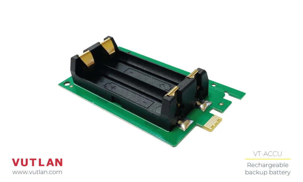 New product: VT-ACCU Rechargeable Backup Battery